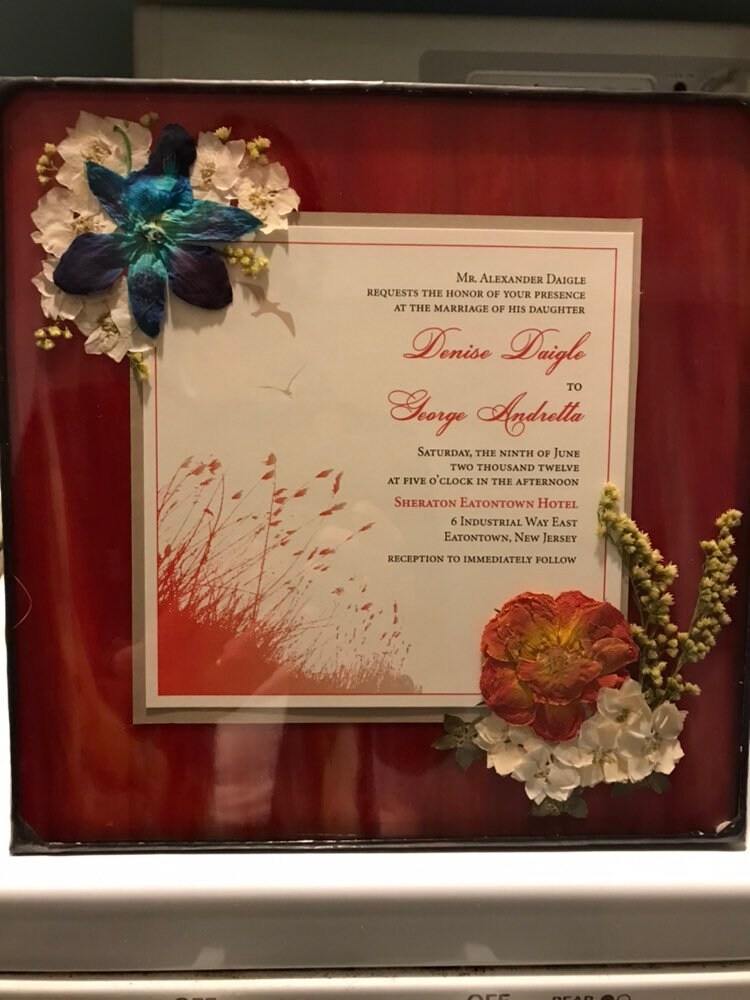 Custom Made Stained Glass Keepsake Frame - Etsy