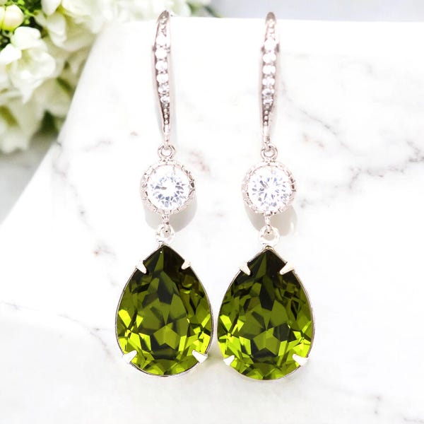 Green Teardrop - Etsy