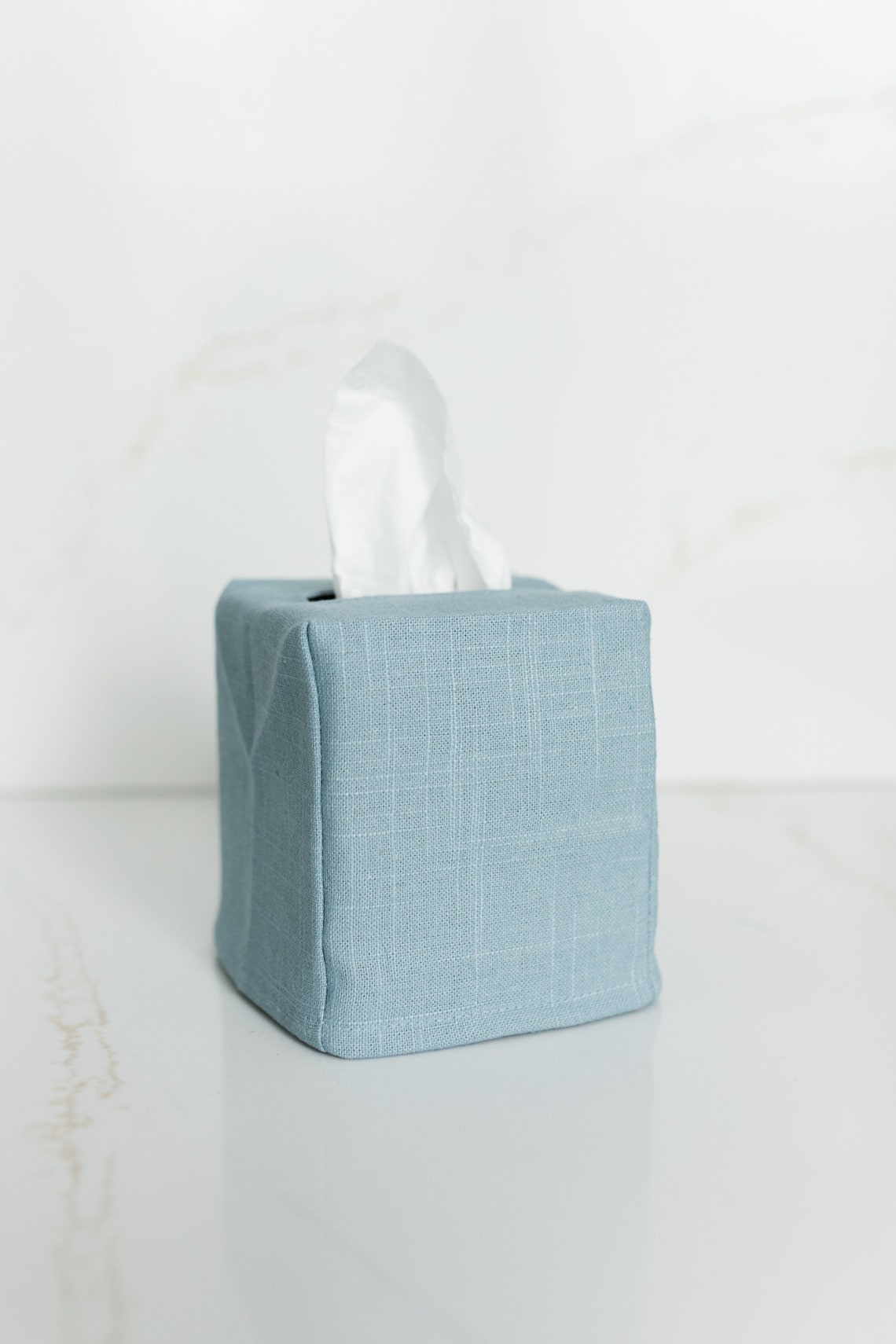 Sky Blue Tissue Box Cover - Etsy
