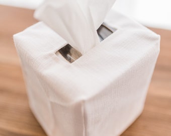 Black and White Tissue Box Cover | Etsy