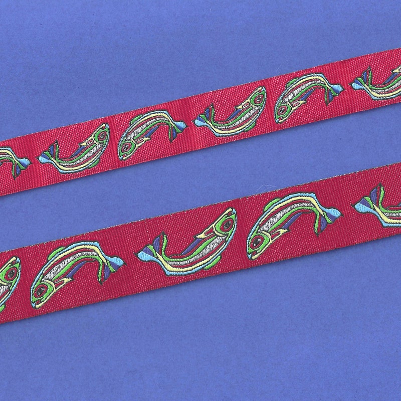 Woven Ribbon Fish - Etsy