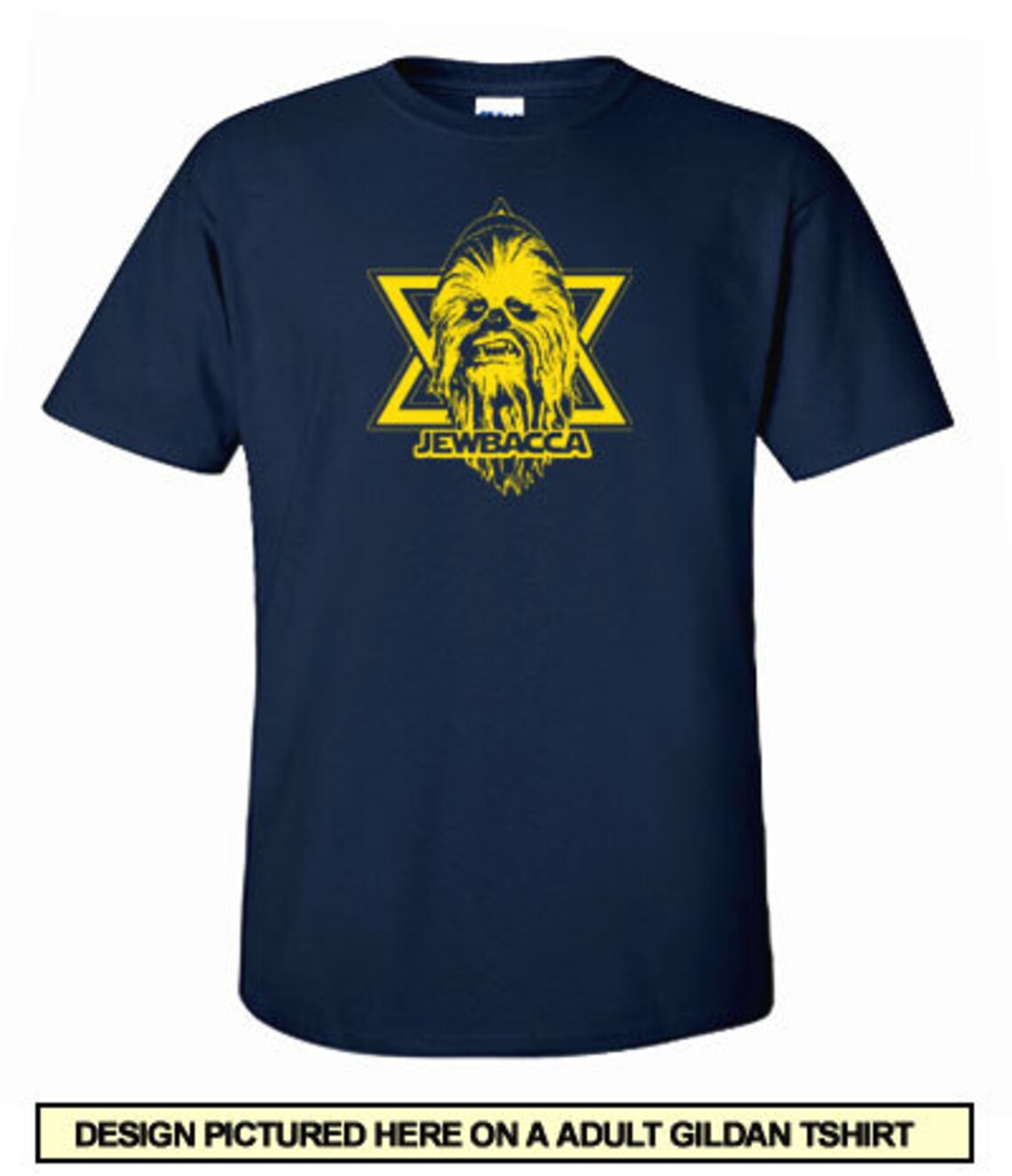 FUNNY SHIRT Jewbacca Jewish Bar Mitzvah Science Fiction T-shirt Cosplay ...