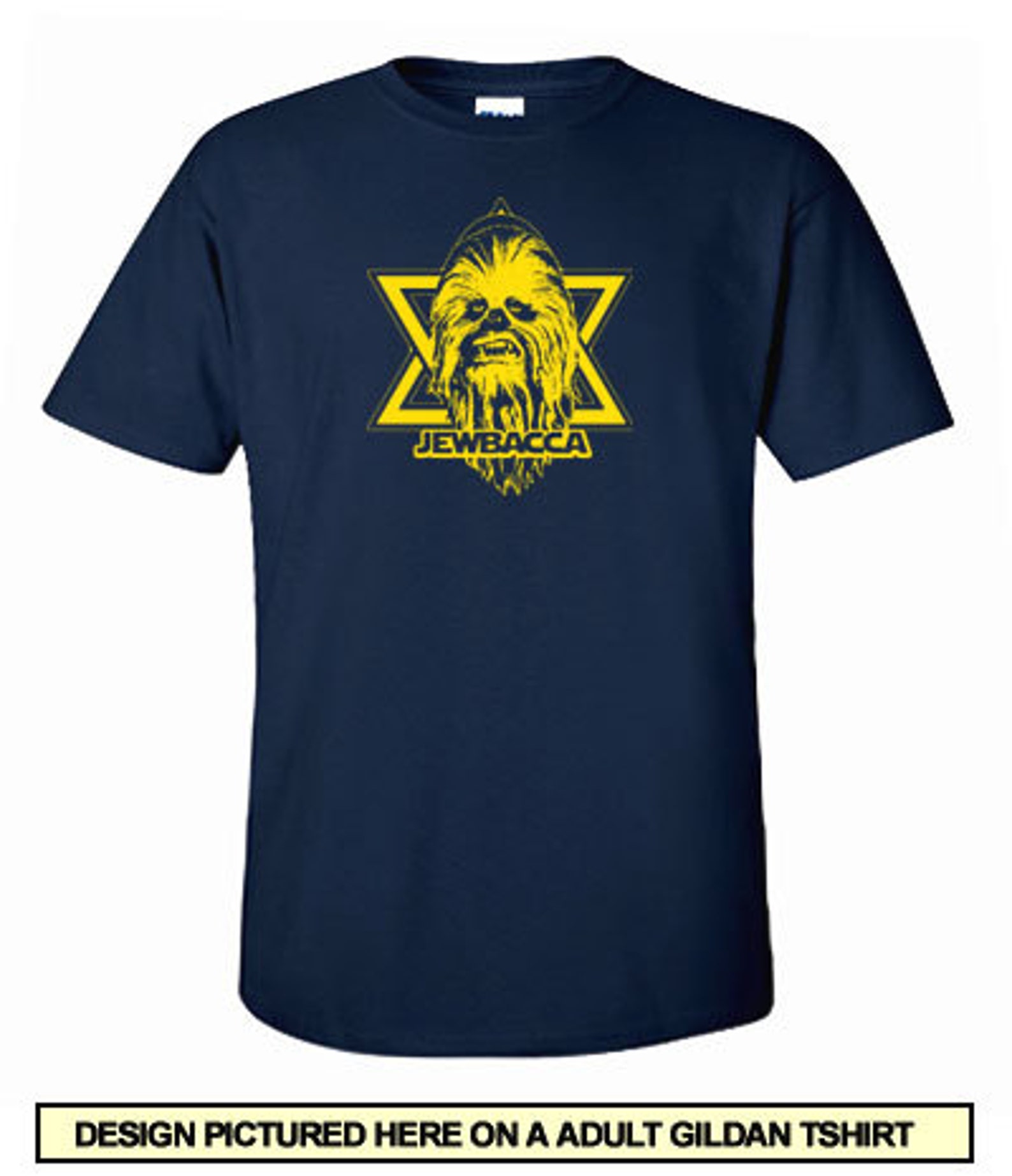 FUNNY SHIRT Jewbacca Jewish Bar Mitzvah Science Fiction T-shirt Cosplay ...