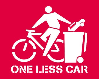 One Less Car - Etsy