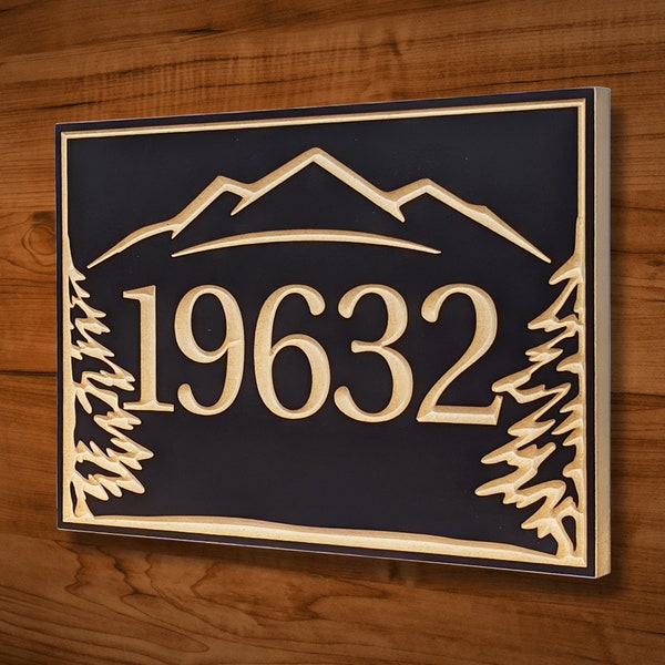 Wood Mountain House Signs - Etsy