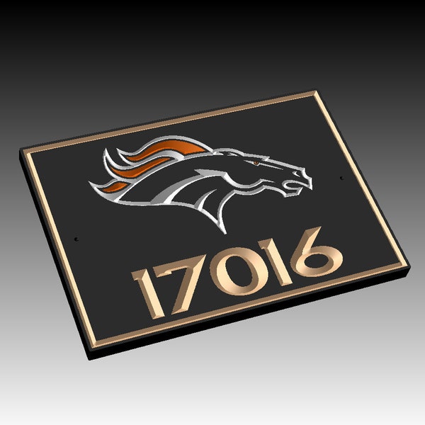 Denver Broncos Sign - Etsy
