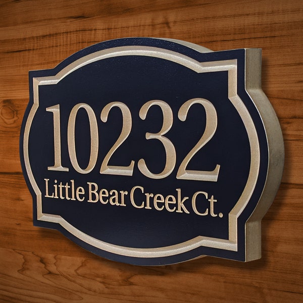 Street Number Sign - Etsy