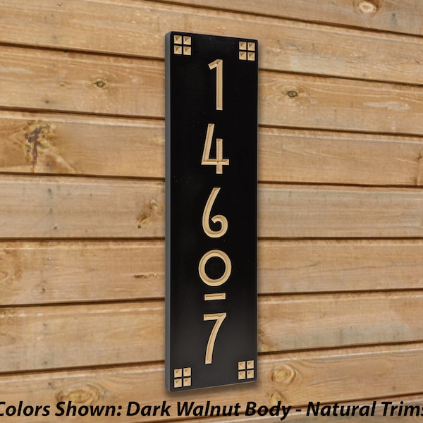 Custom Engraved Wood House Signs - Etsy