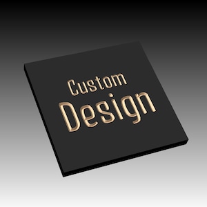 CUSTOMSIGN2 6" to 16" Square Custom Sign Designed by You - Etsy