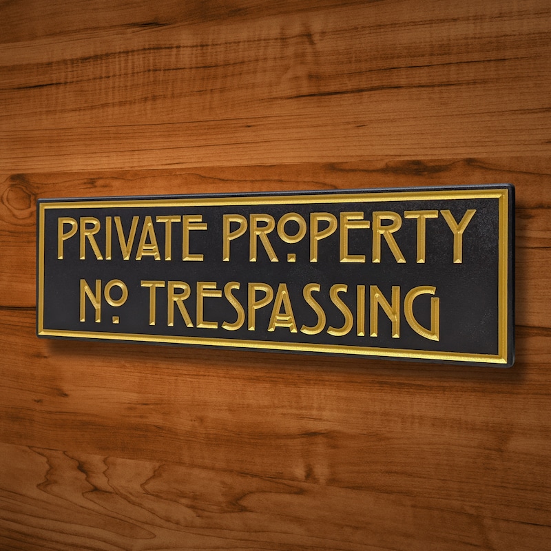 Property Signs - Etsy