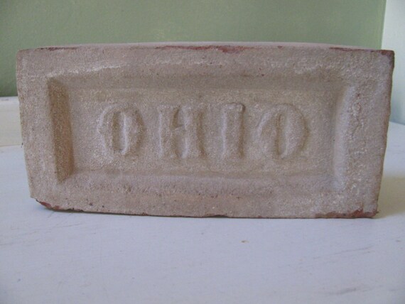 Ohio Brick Ohio Paving Brick Home Decor Ohio State - Etsy