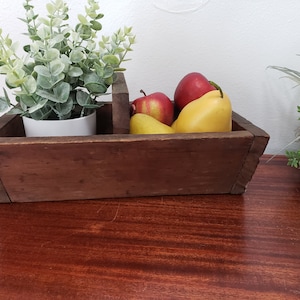 Antique Wood Caddy, Divided Wood Box ,farmhouse, Table - Etsy