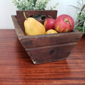 Antique Wood Caddy, Divided Wood Box ,farmhouse, Table - Etsy
