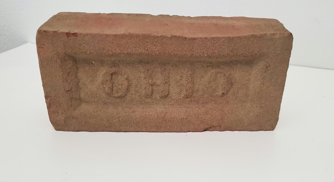 Embossed Ohio Brick Paver: Buckeye State Home Decor - Etsy