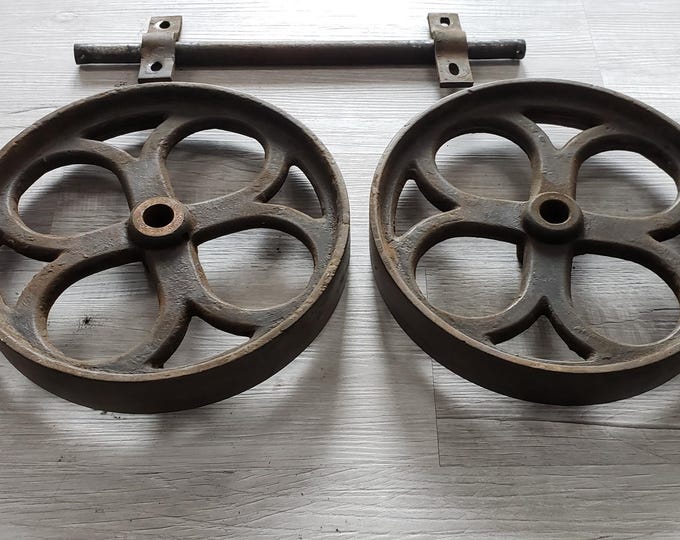 Antique 1880s Sad Iron, ACW CLARK WILLIAMS Sad Iron, #6, Chagrin Falls ...