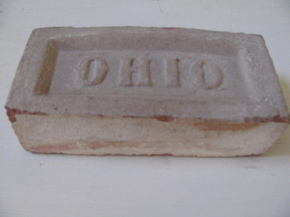 Ohio Brick Ohio Paving Brick Home Decor Ohio State - Etsy