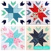 PDF Pattern for Breeze Quilt. Queen Size Patchwork Classic - Etsy Canada