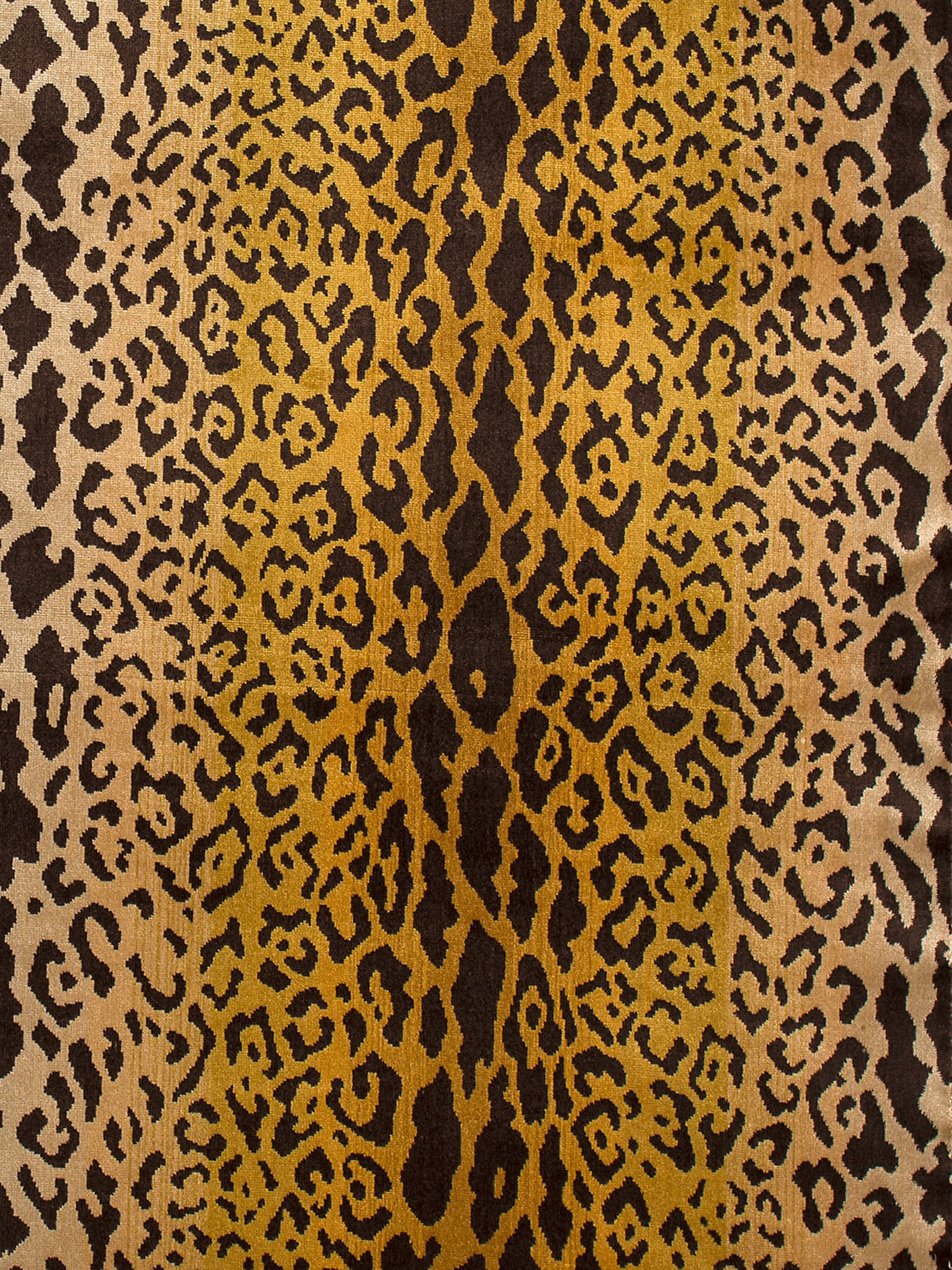 SCALAMANDRE LEOPARDO VELVET Fabric 2 Yards Ivory Gold Black - Etsy