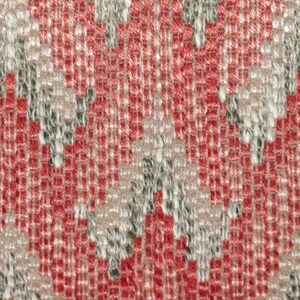 COLEFAX & FOWLER Zig Zag Flame Stitch Geometric Woven Upholstery Fabric ...