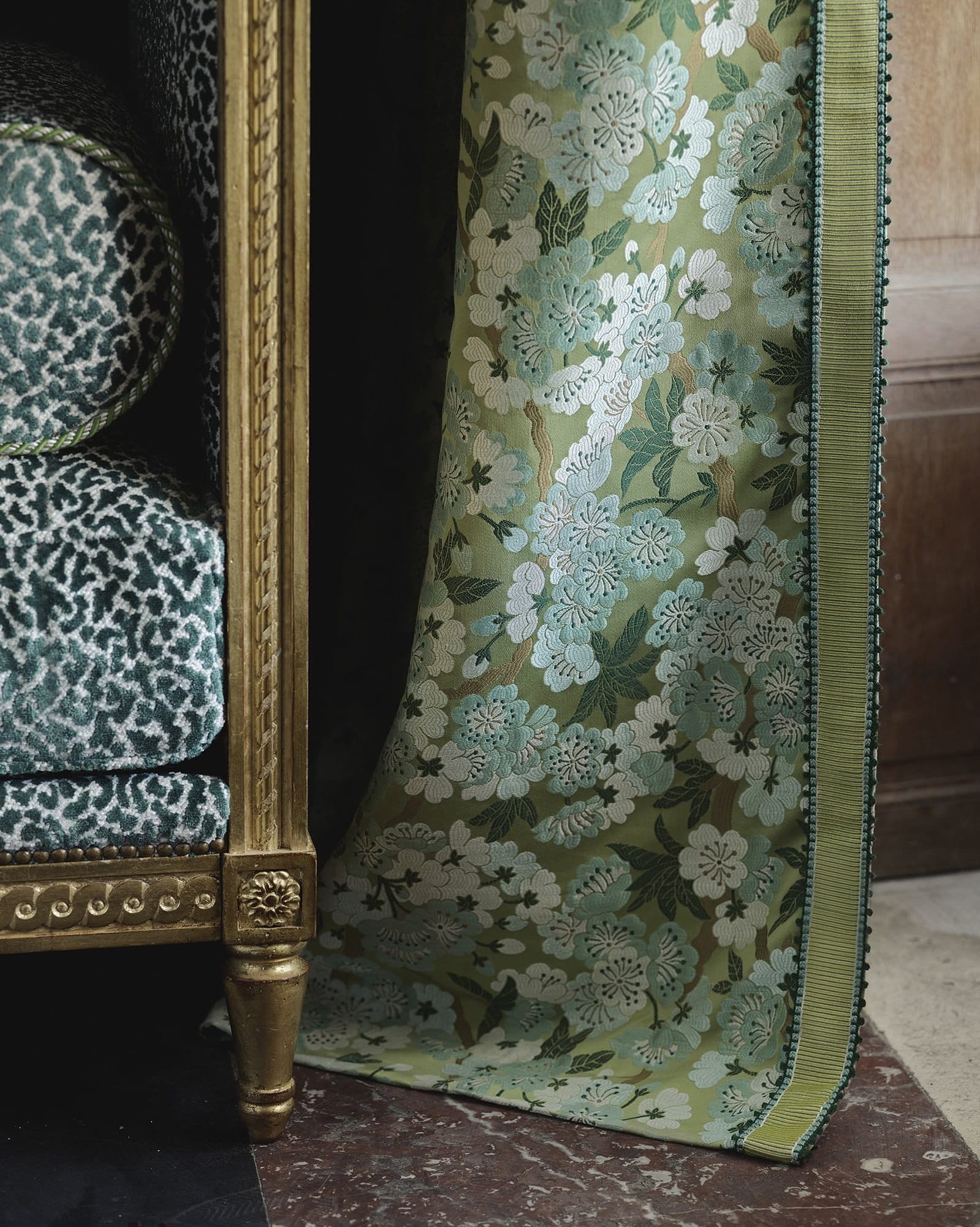 MANUEL CANOVAS Tobago Animal Upholstery Velvet Fabric 10 Yards Foret - Etsy