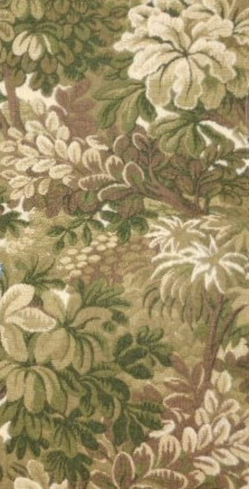 SCALAMANDRE Verdure Tapestry Deep Lush Foliage Fabric 10 Yards Moss - Etsy