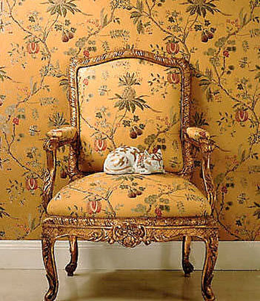 SCALAMANDRE La Perouse Lampas Brocade Fabric 10 Yards Mordore - Etsy