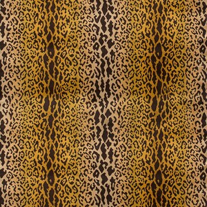 SCALAMANDRE LEOPARDO VELVET Fabric 2 Yards Ivory Gold Black - Etsy