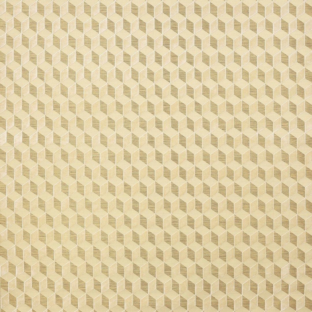 MANUEL CANOVAS Vallauris Geometric Woven Velvet Fabric 3 Yards Nacre - Etsy