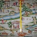 SCALAMANDRE CHINOISERIE SHANGHAI Handprinted Toile Fabric 10 Yards ...