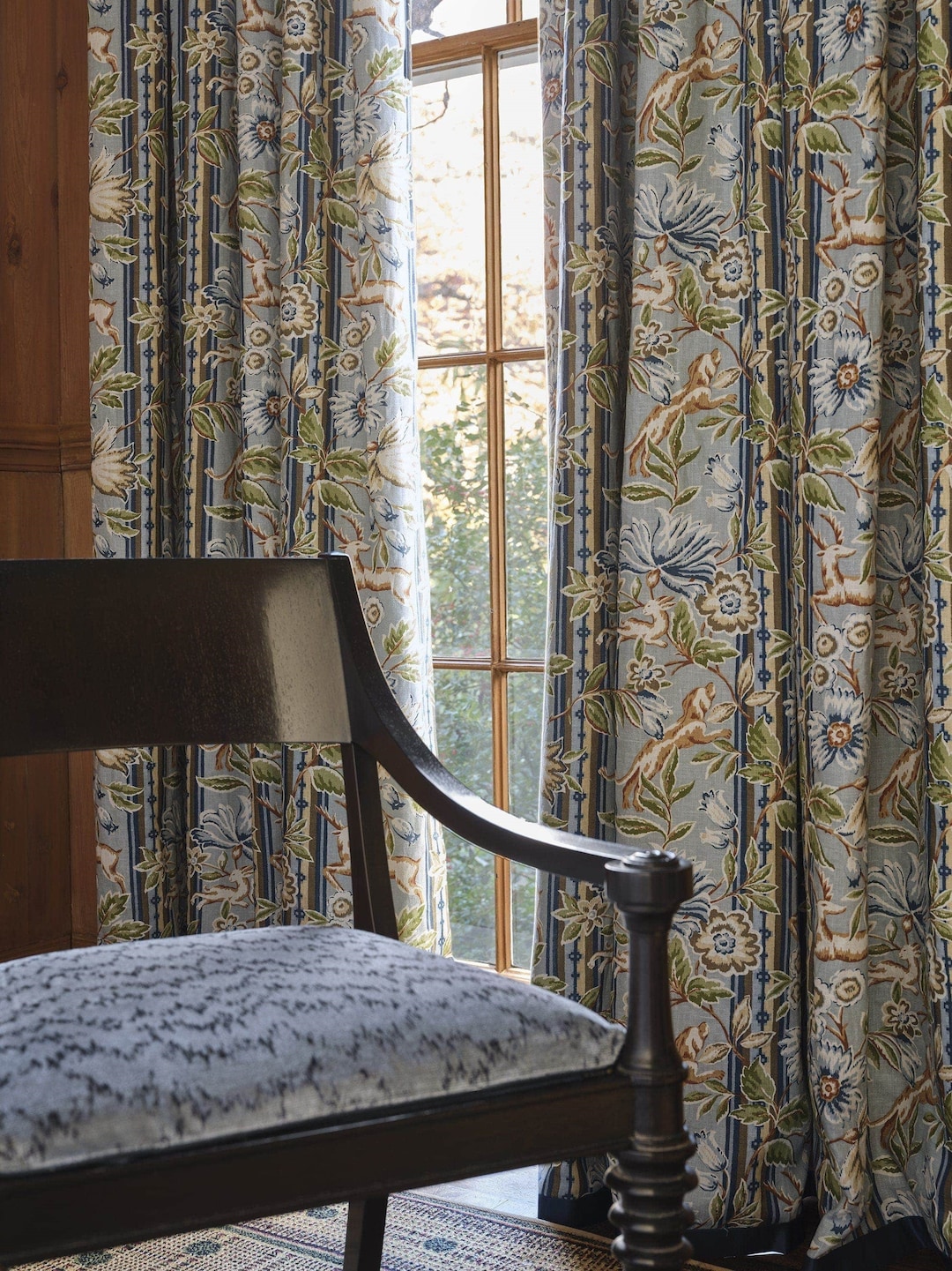 COWTAN & TOUT Tyger Tiger Velvet Fabric 3 Yards Azure - Etsy