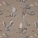 MANUEL CANOVAS Sark Birds Toile Linen Fabric 10 Yards Blue Multi ...
