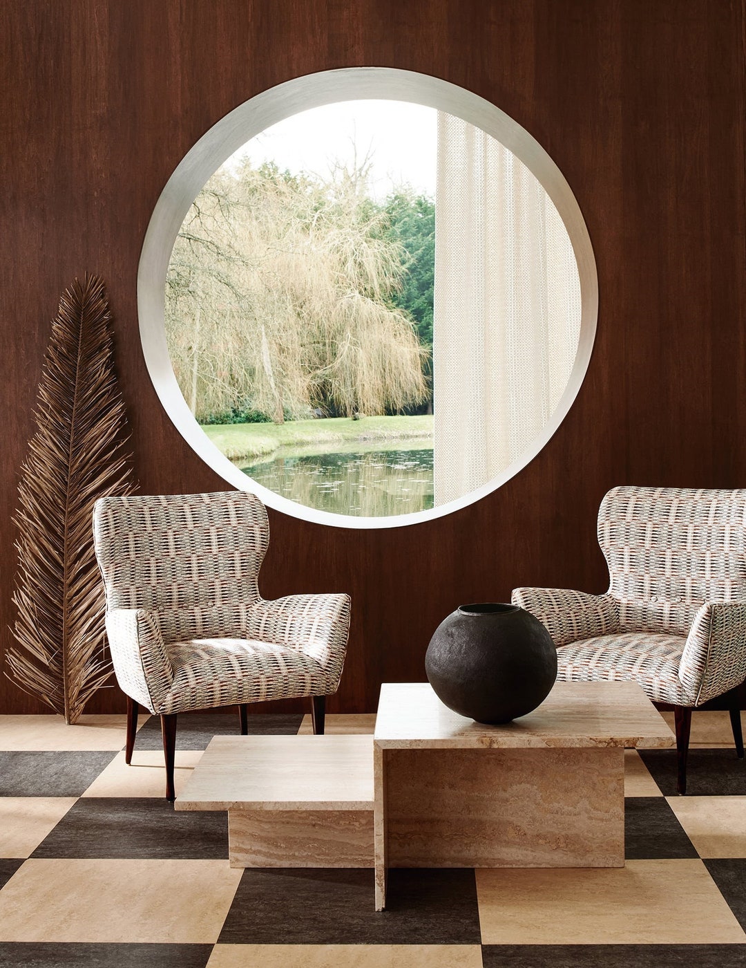 LARSEN Allan Geometric Woven Fabric 10 Yards Spice - Etsy