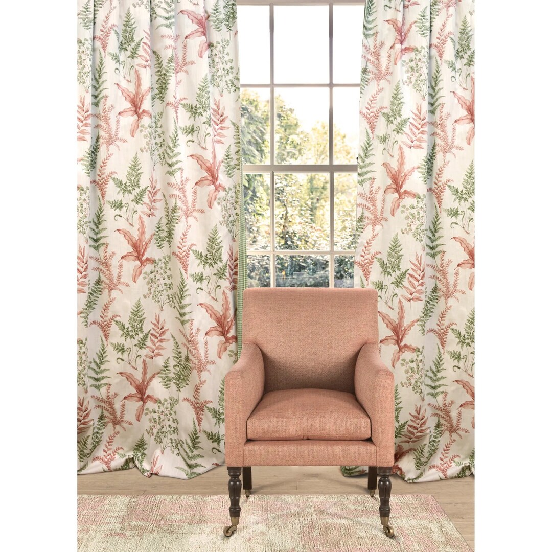 LEE JOFA BAKER Lifestyle Ferns Galore Cotton Print Fabric 10 Yards ...