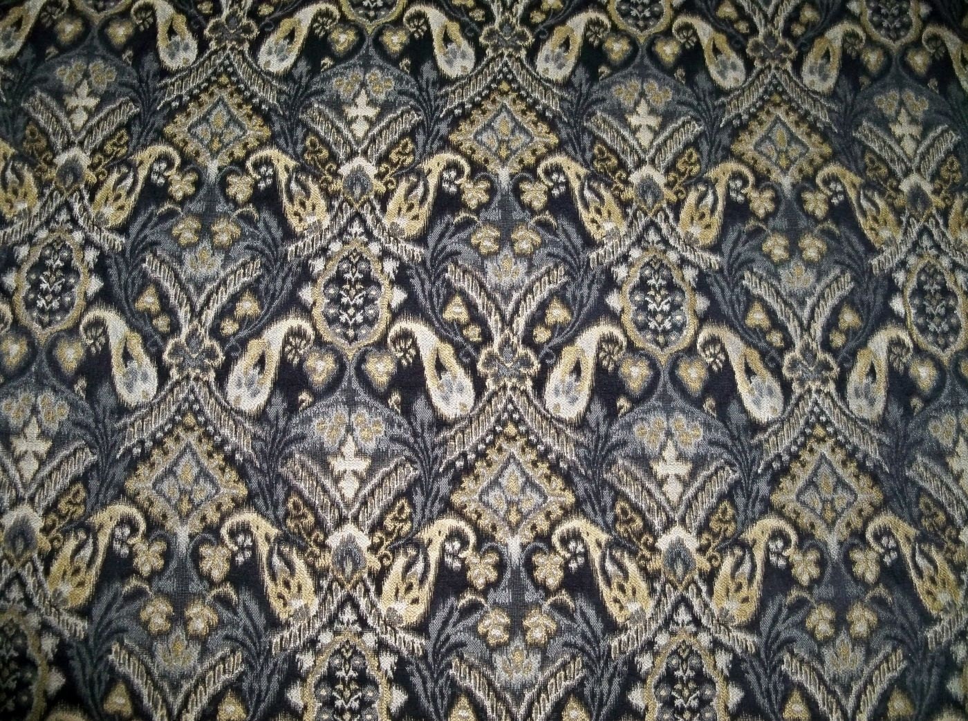 DESIGNER LUJEN Ikat Kilim Jacquard Chenille Fabric 10 Yard - Etsy