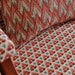 COLEFAX & FOWLER Zig Zag Flame Stitch Geometric Woven Upholstery Fabric ...