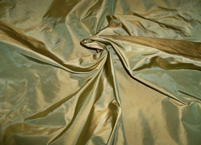 LEE JOFA MORPHEUS Silk Taffeta Fabric 10 Yards Iridescent Topaz - Etsy