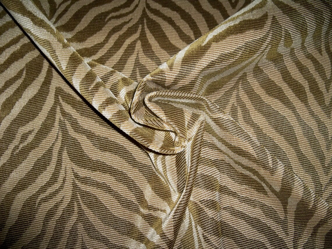 SCALAMANDRE BARANZELLI Zebra Animal Skins Ribbed Silk Velvet - Etsy