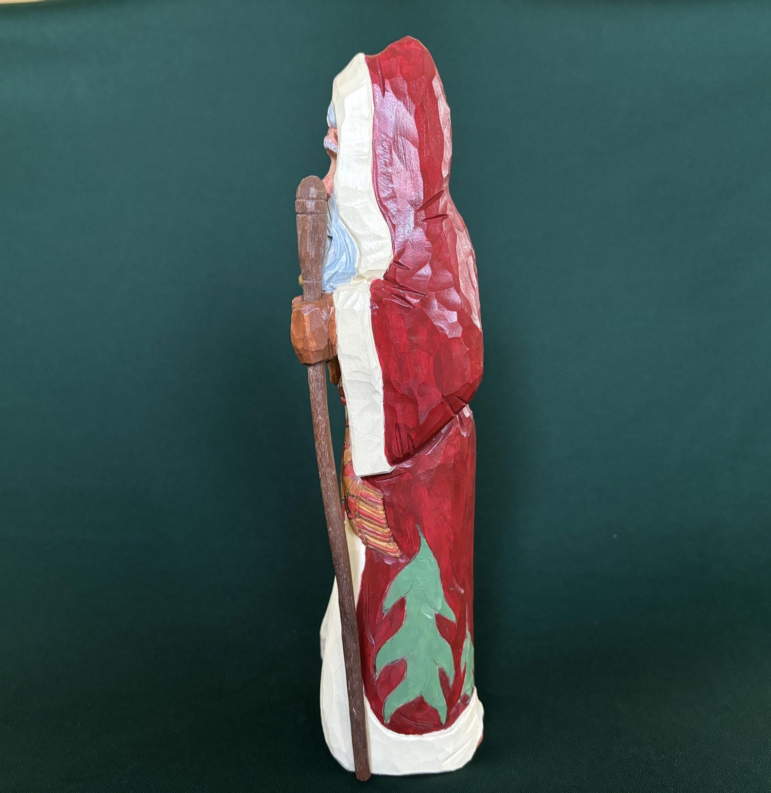 Hand Carved Santa, Woodcarving, Old World Santa Claus, St. Nicholas ...