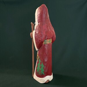 Hand Carved Santa, Woodcarving, Old World Santa Claus, St. Nicholas ...