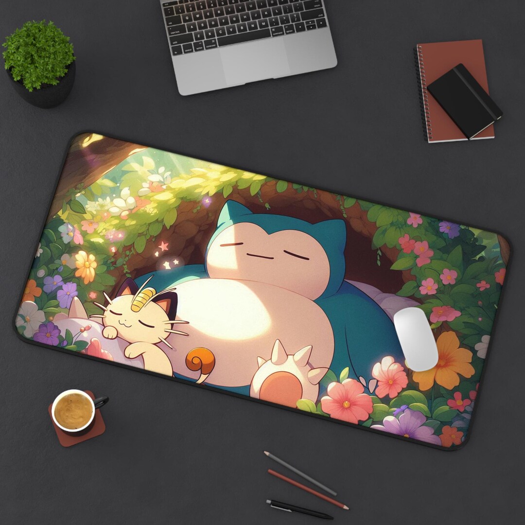Pokemon Anime Studio Ghibli Desk Mat - Etsy