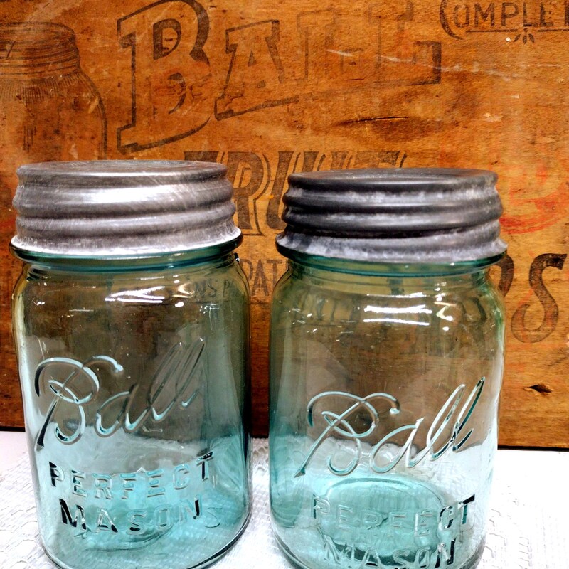 Pint Size Mason Jars - Etsy