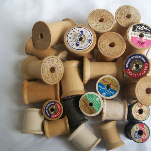 Old Thread Spools - Etsy