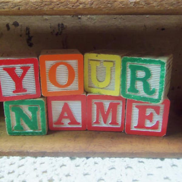 Wood Blocks - Etsy