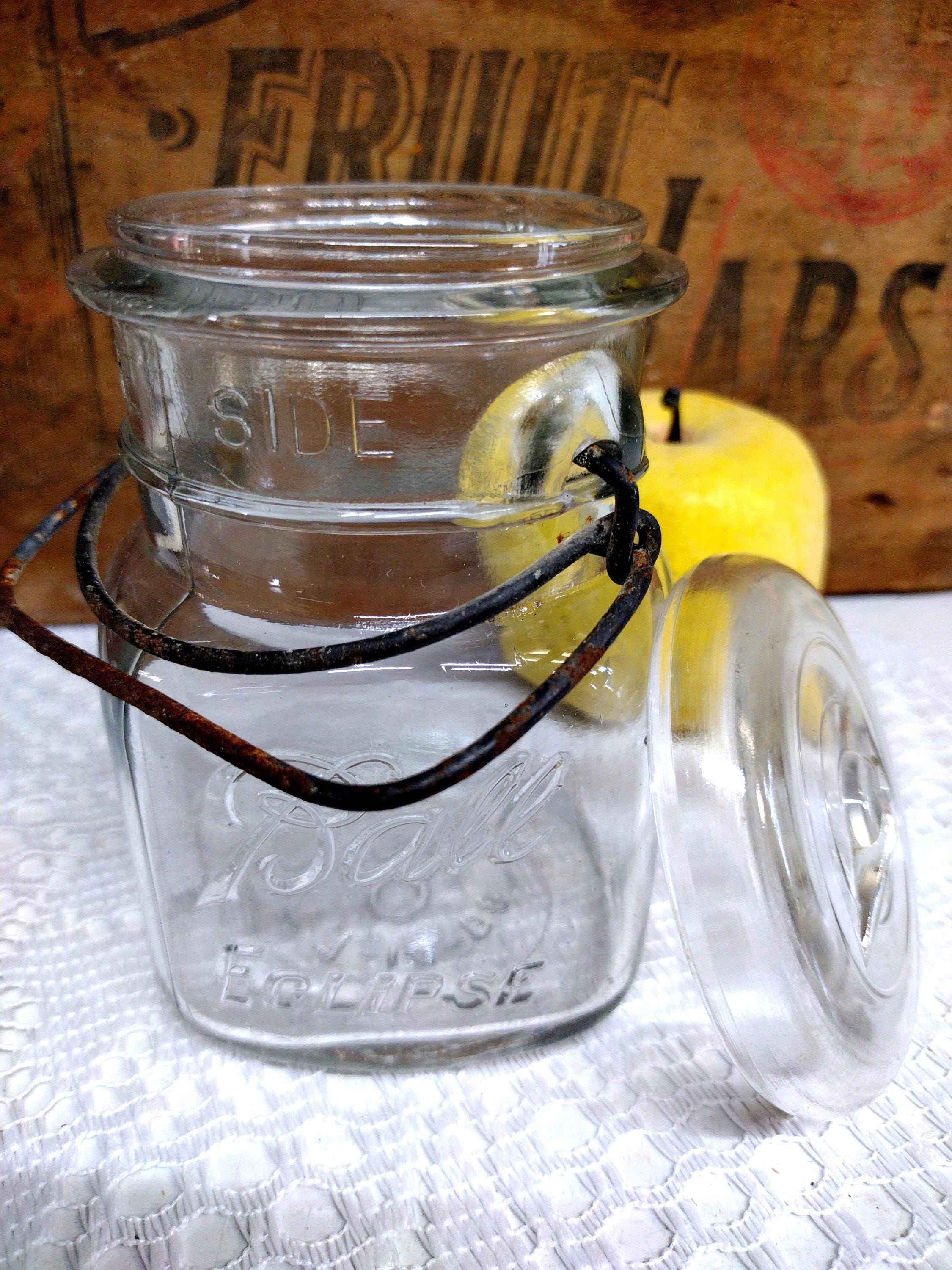 One Vintage IMPERFECT Ball Eclipse REGULAR or STANDARD Mouth Clear ...