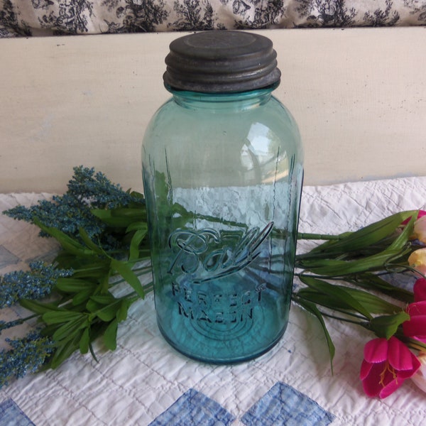 Blue Ball Jars - Etsy