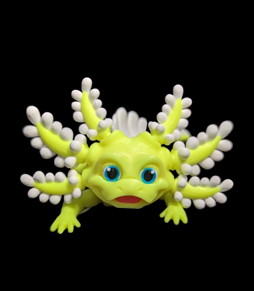Candy Dandy Axolotl Fidget Toy Fake Pet Desk Toys Articulated Axolotl ...