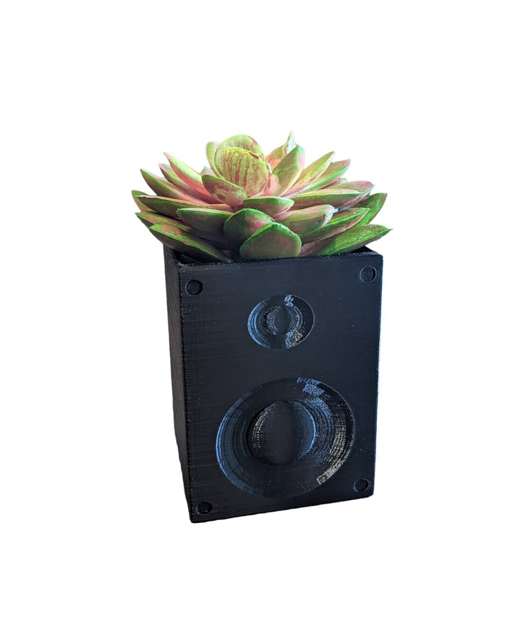 Mini Planter -speaker Planter- Speaker Box - Desk Organizer - Retro ...