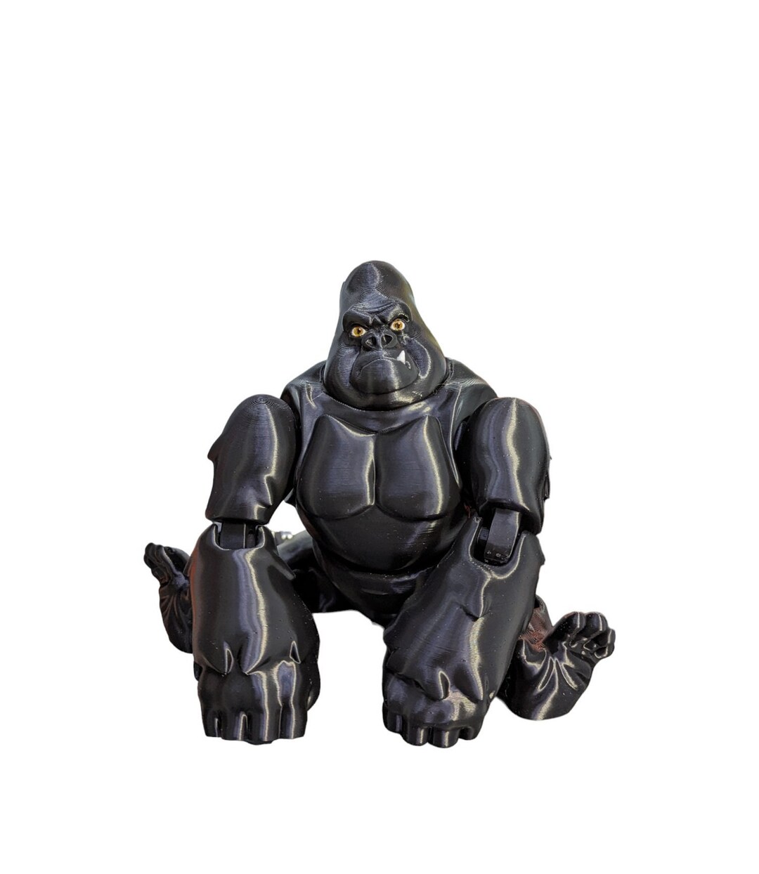 3d Printed Gorilla - Fidget Toy - Desk Decor - Multi Colour Prints - Etsy