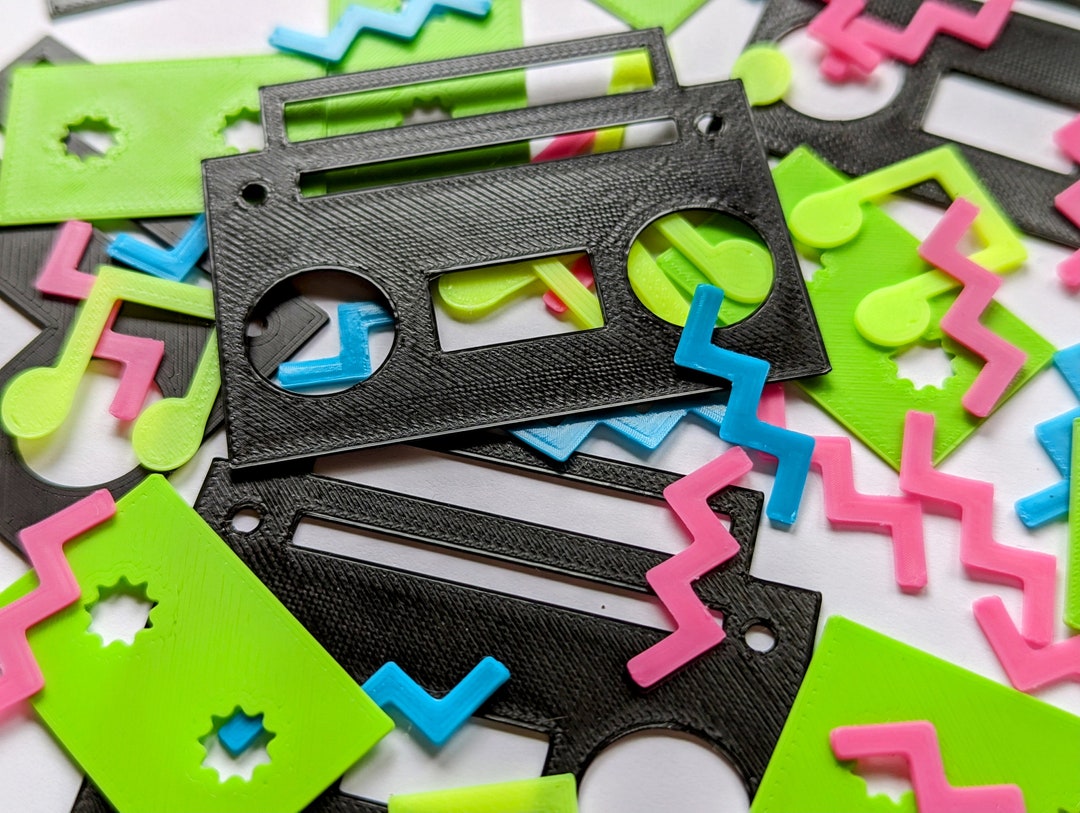 Boombox Confetti - '90s Party Decoration - '80s Party Decorations ...