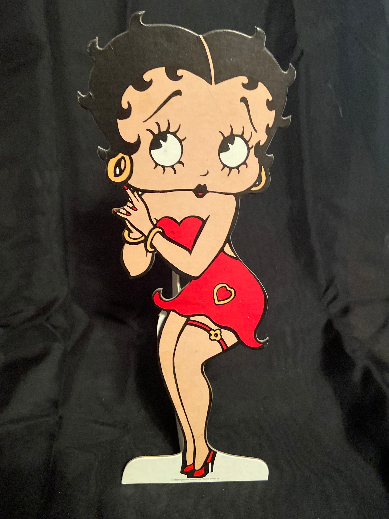 Vintage Betty Boop Paper Doll Stand Up Betty Boop Free Etsy